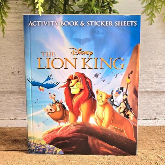 Disney | Accents | New 21 Disney The Lion King Activity Book Sticker ...
